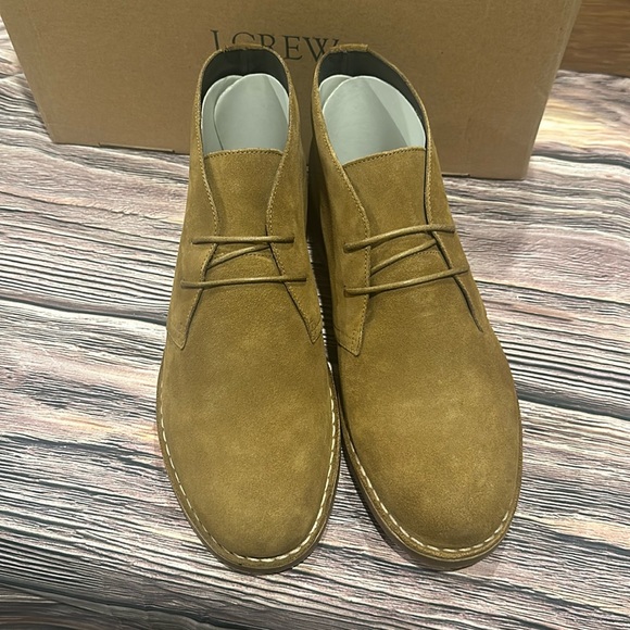 J. Crew Factory | Shoes | Jcrew Factory Mens Rich Brown Desert Boots ...